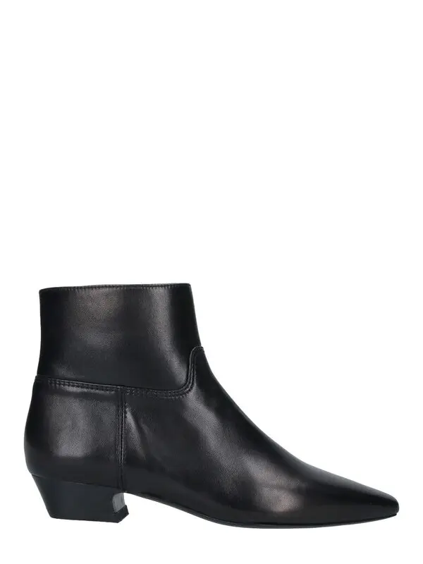 STUART WEITZMAN Lamb Leather Chelsea Boots - Black