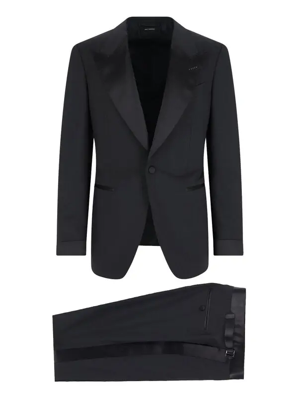 TOM FORD Shelton Dress Suit Tall Fit - Black