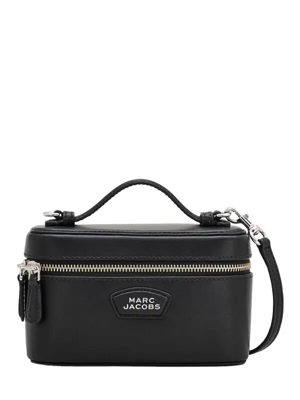 Marc Jacobs Mini Leather Crossbody Handbag - Black