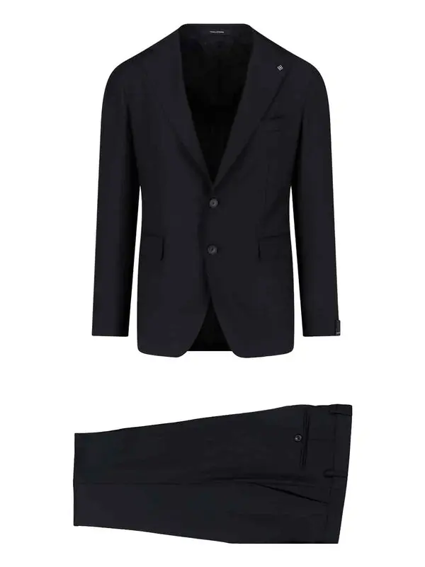 Tagliatore Tailored 100% Virgin Wool Dress - Black
