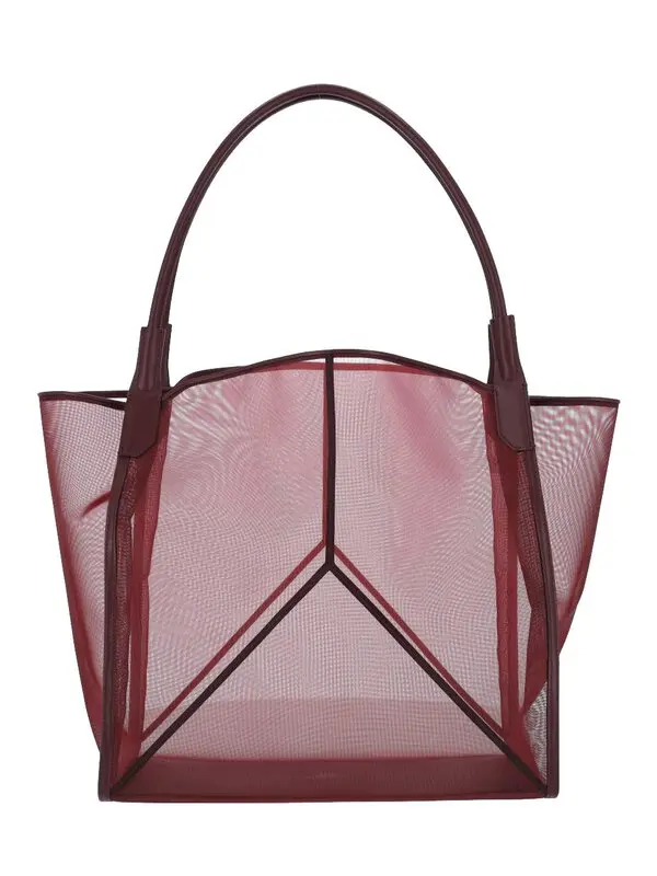 Victoria Beckham Mesh Shoulder Bag - Red