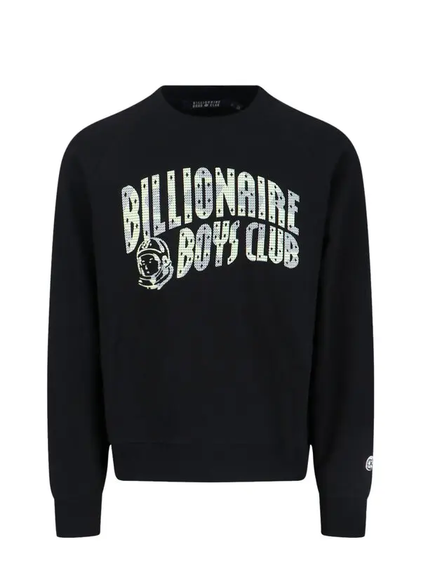 BILLIONAIRE Graphic Crewneck Sweatshirt - Black