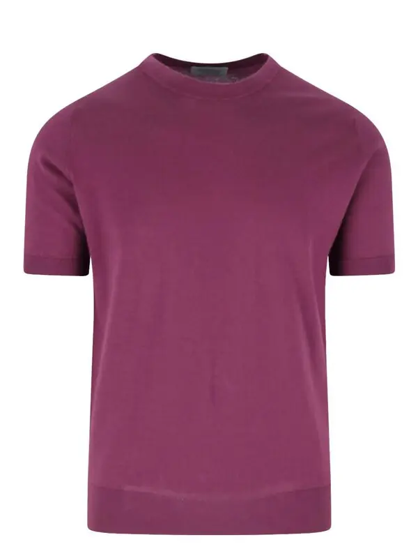 John Smedley 100% Cotton Polo Shirt - Red