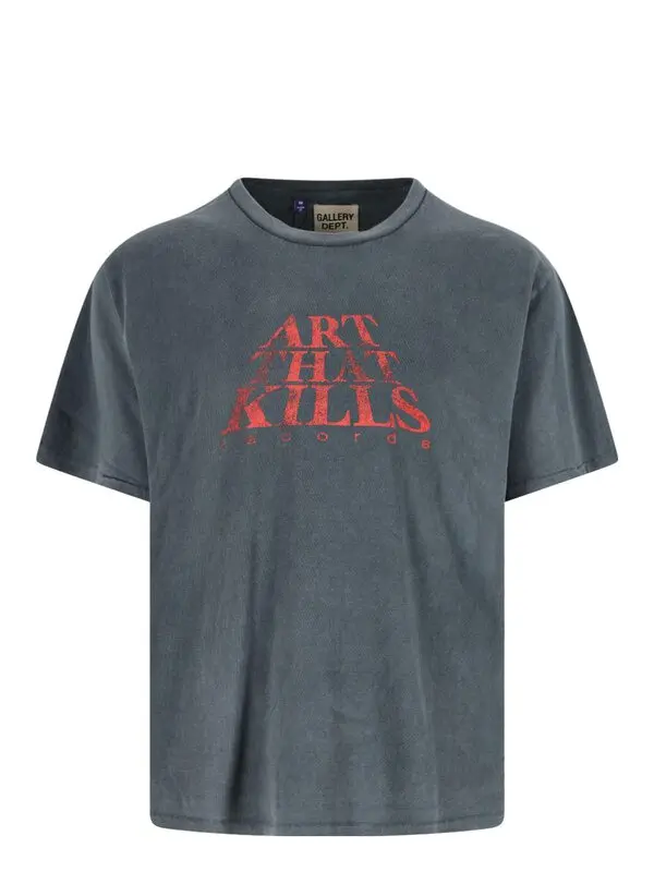 GALLERY DEPT. Washed Vintage Cotton T-shirt - Grey
