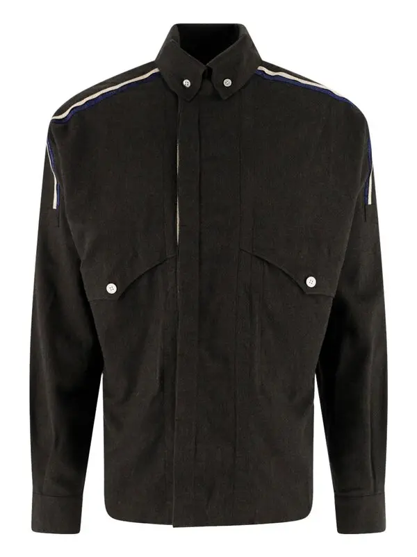 KIKO KOSTADINOV Cotton Shirt For - Green