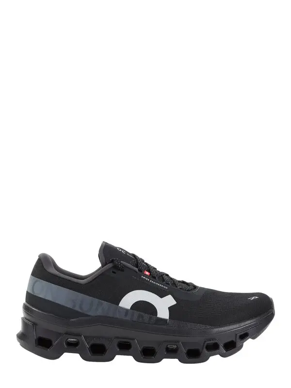 On Cloudmonster Running Sneakers - Black
