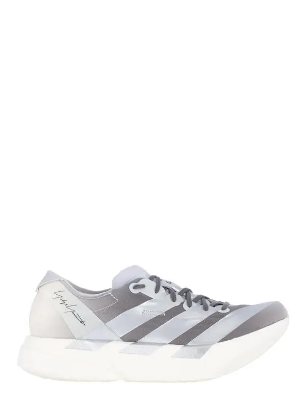 Y3 Textile Low-top Lace-up Sneakers - Grey