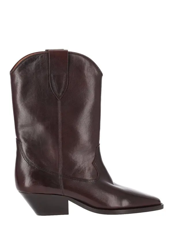 Isabel Marant Étoile Western Leather Boots - Brown