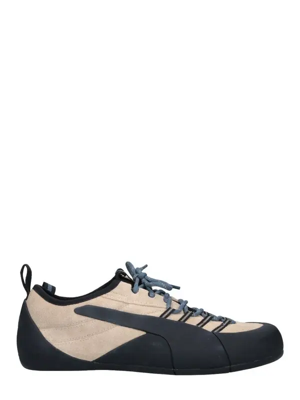 PUMA 100% Leather Lace-up Sneakers - Multicolor