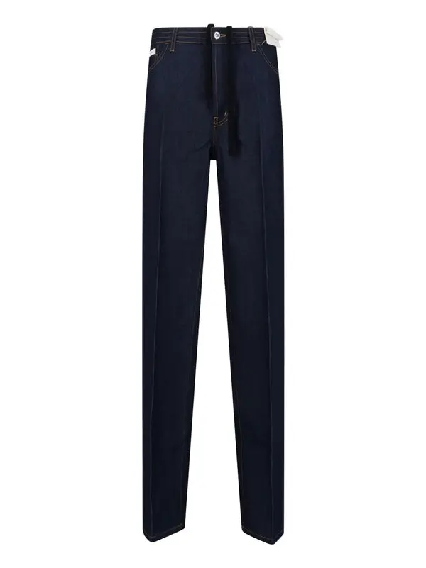 SETCHU Paper-cotton Denim Jeans - Blue