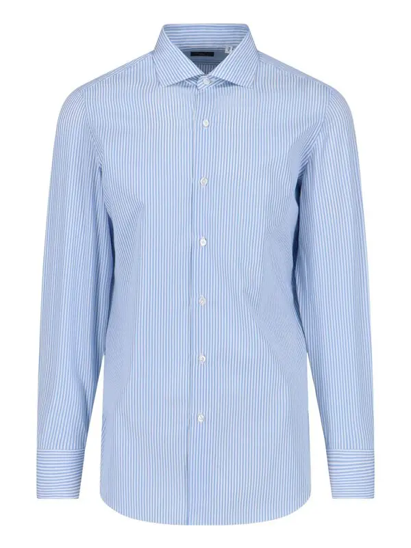 FINAMORE 1925 100% Cotton Print Shirt - Multicolor