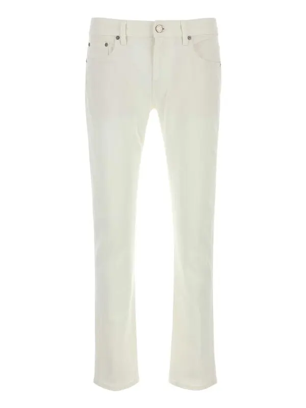 PT TORINO Stretch Denim Jeans - White
