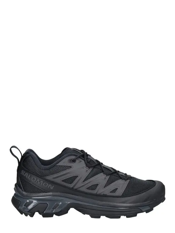 SALOMON Calf Leather Sneakers - Black