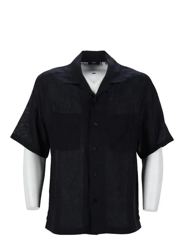 Herno 100% Linen Shirt - Blue