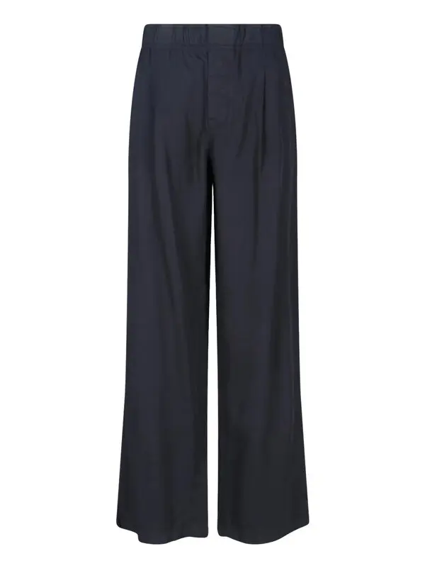 Our Legacy Twill Trousers With Horn Buttons - Black
