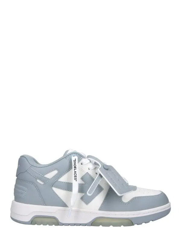 Off-White Low-top Sneakers With Zip Tie Detail - White