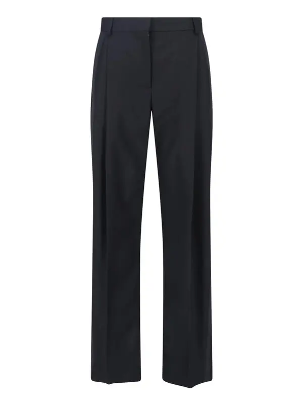 Stella McCartney Tailored Wool Blend Trousers - Black