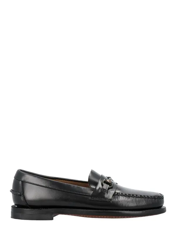 SEBAGO Leather Bit Loafer - Nero