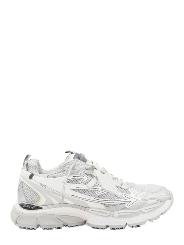 Off-White Be Right Back" Sneakers - Silver