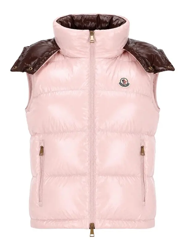 Moncler Piumino Smanicato Niverolle - Pink