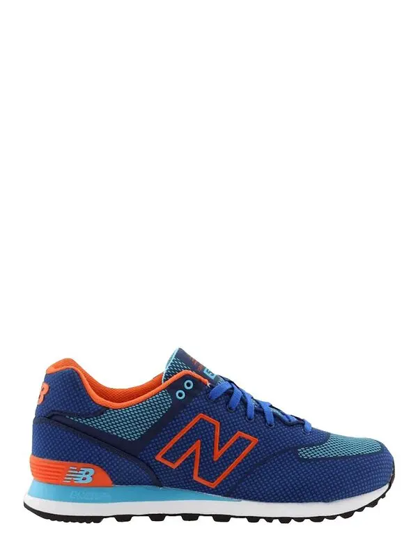 NEW BALANCE 574in Athletic Sneakers - Blue/orange