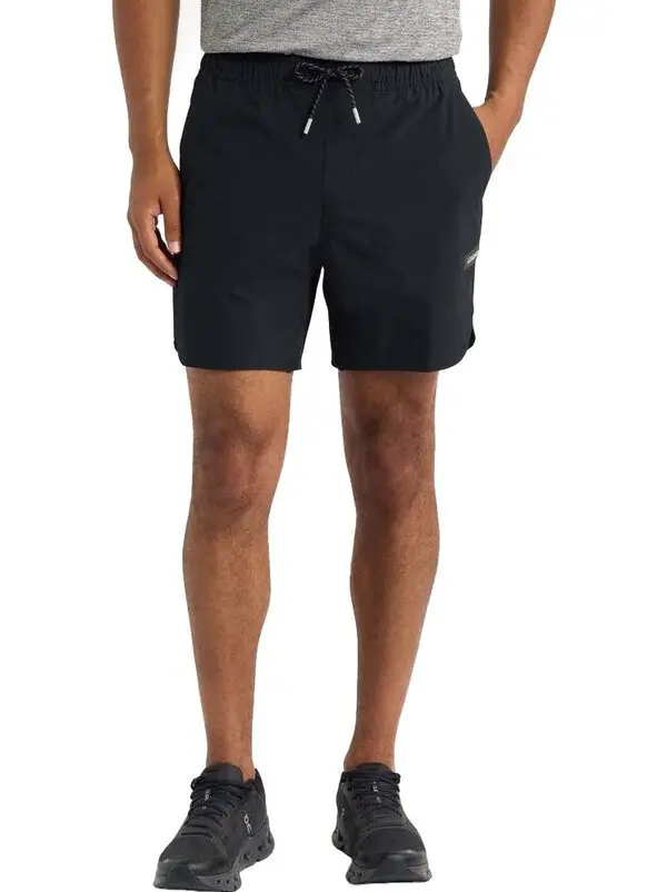 LEGENDS Luka 7-inch Performance Shorts With Drawstring Waist - Black