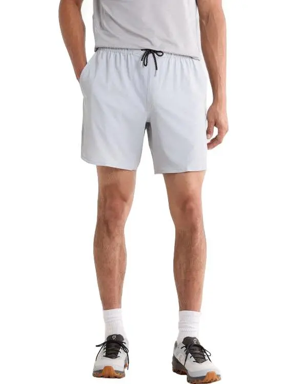 LEGENDS 7-inch Lined Performance Shorts - Light Gray Heather