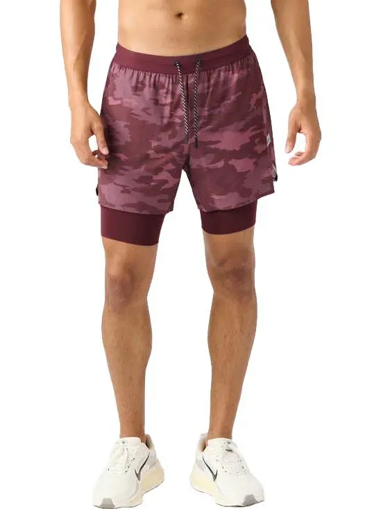 LEGENDS Forum Lite Performance Camo Shorts - Fig Camo