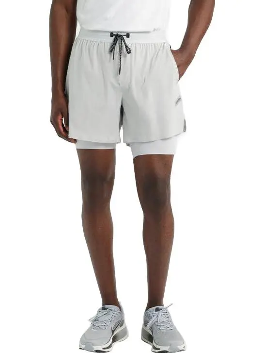 LEGENDS Forum Lite Performance Camo Shorts - Platinum