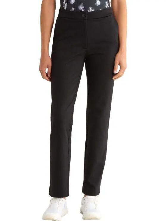 G/fore Ponte Slim Fit Trousers - Onyx