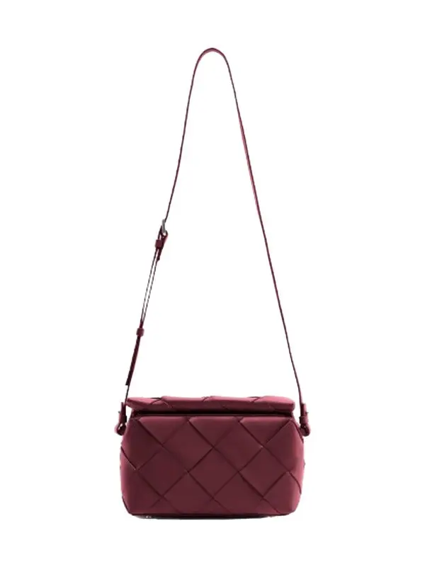 Écotorie Maude Woven Crossbody Bag - Red