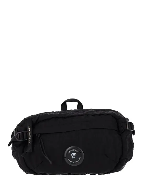 C.P. COMPANY Nylon B Lens Belt Bag - Black