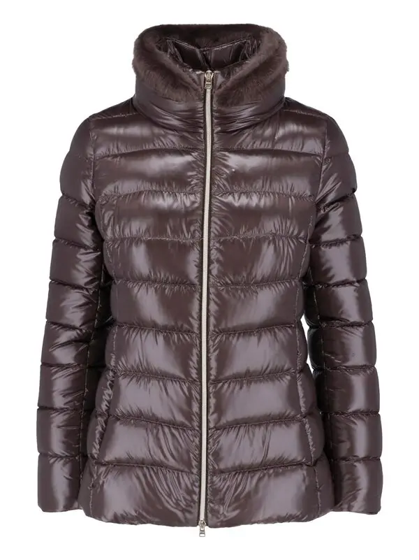 Herno Claudia Padded Jacket - Brown