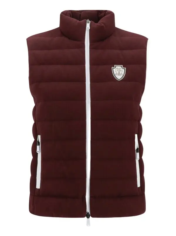 Brunello Cucinelli High Neck Gilet - No