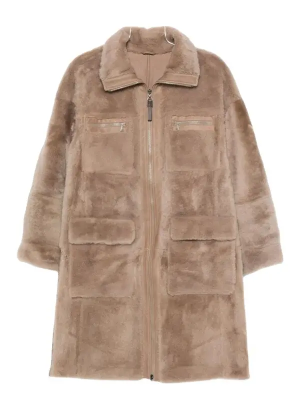 Brunello Cucinelli Long Fur Coat - No