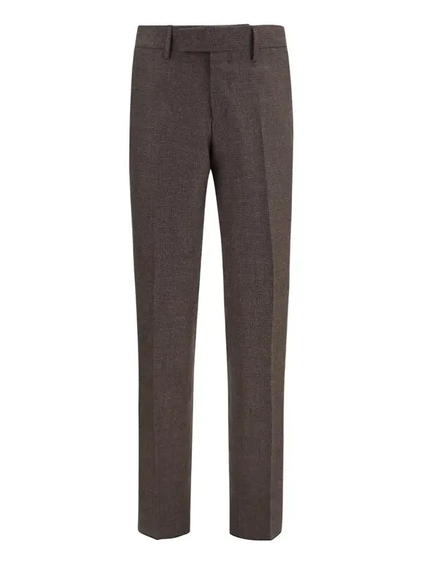 LARDINI Tailored Straight-leg Trousers - No