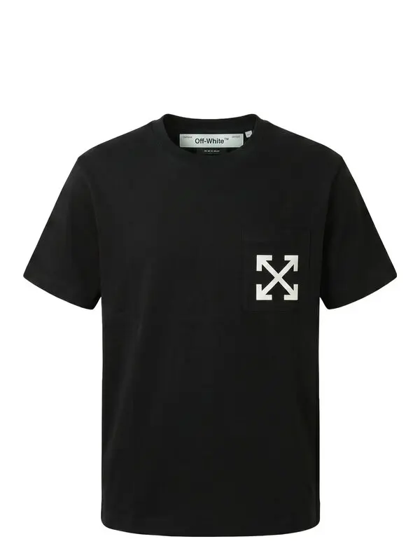 Off-White Short-sleeved T-shirt - Black