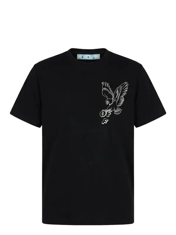 Off-White Printed T-shirt - Black