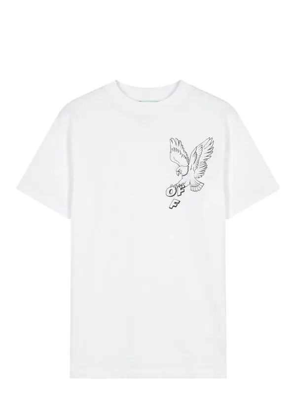 Off-White Printed T-shirt - White