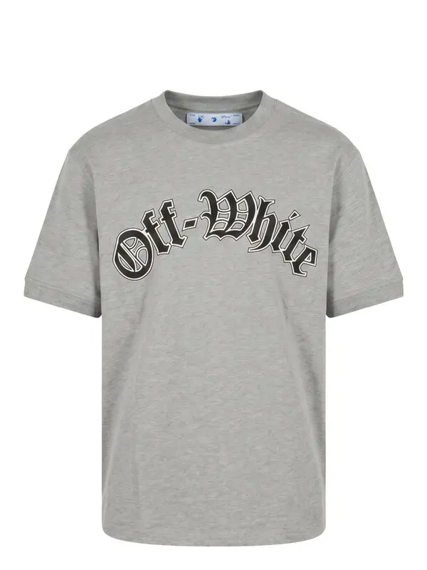 Off-White Printed T-shirt - Grey