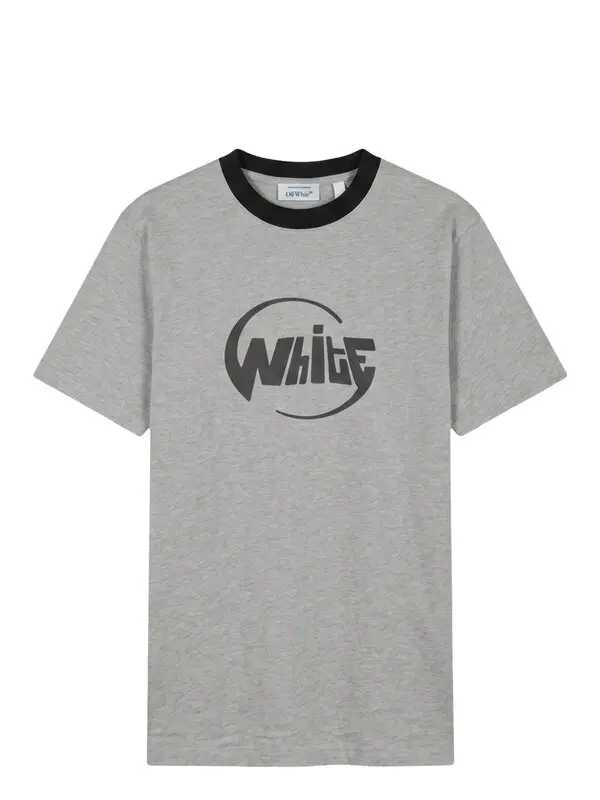 Off-White Short-sleeved T-shirt - Grey