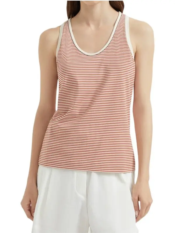 Brunello Cucinelli Striped Tank Top - No