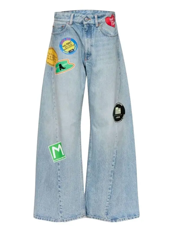 MAISON MARGIELA Wide-leg Jeans - Blue