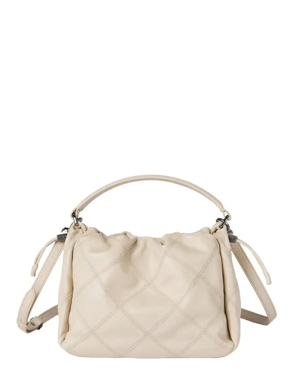 Brunello Cucinelli Monili-detail Tote Bag - Ivory