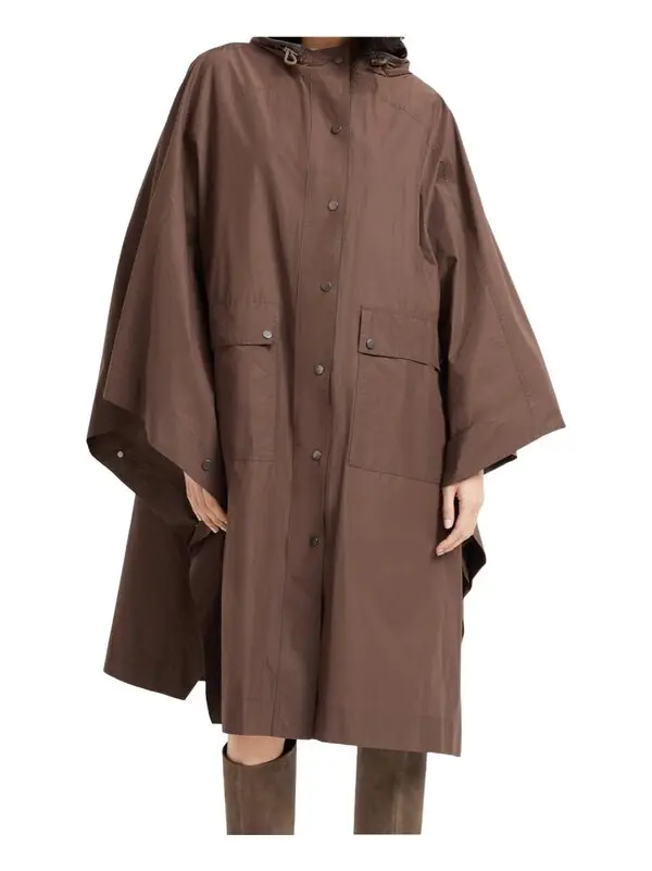 Brunello Cucinelli Oversized Parka - Pine Cone Palm