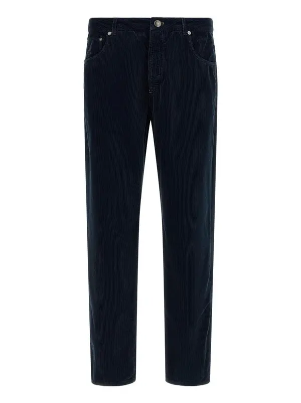 Brunello Cucinelli Corduroy Trousers - Black