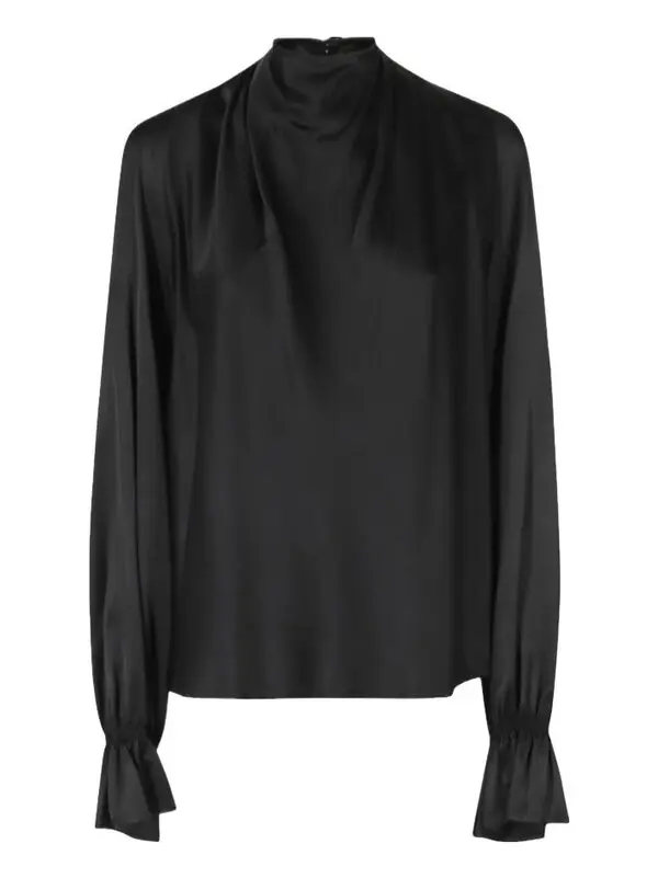 Raquel Diniz Long Sleeve Cover-up - Black