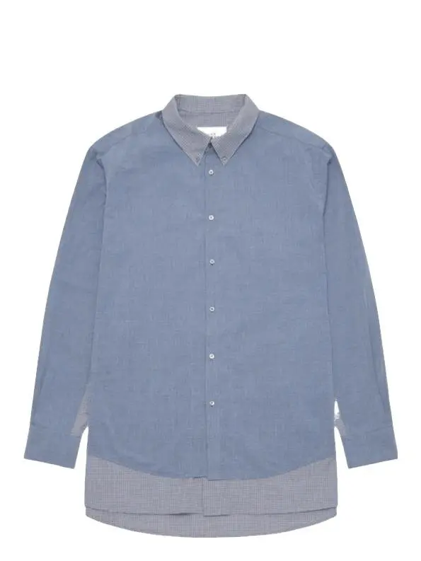 MAISON MARGIELA Long-sleeved Shirt - Blue