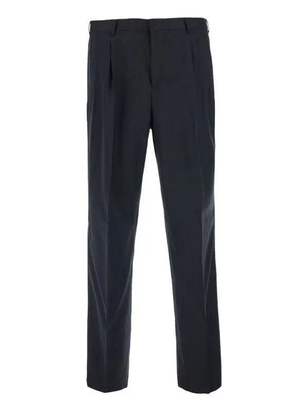 PT TORINO Casual Trousers With Belt Loops - Grey