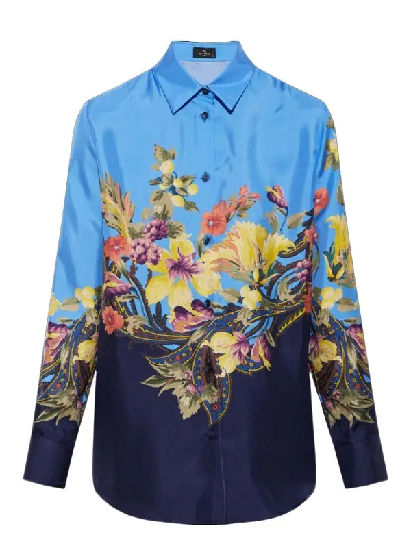 Etro Long-sleeved Printed Shirt - Multiple Colors